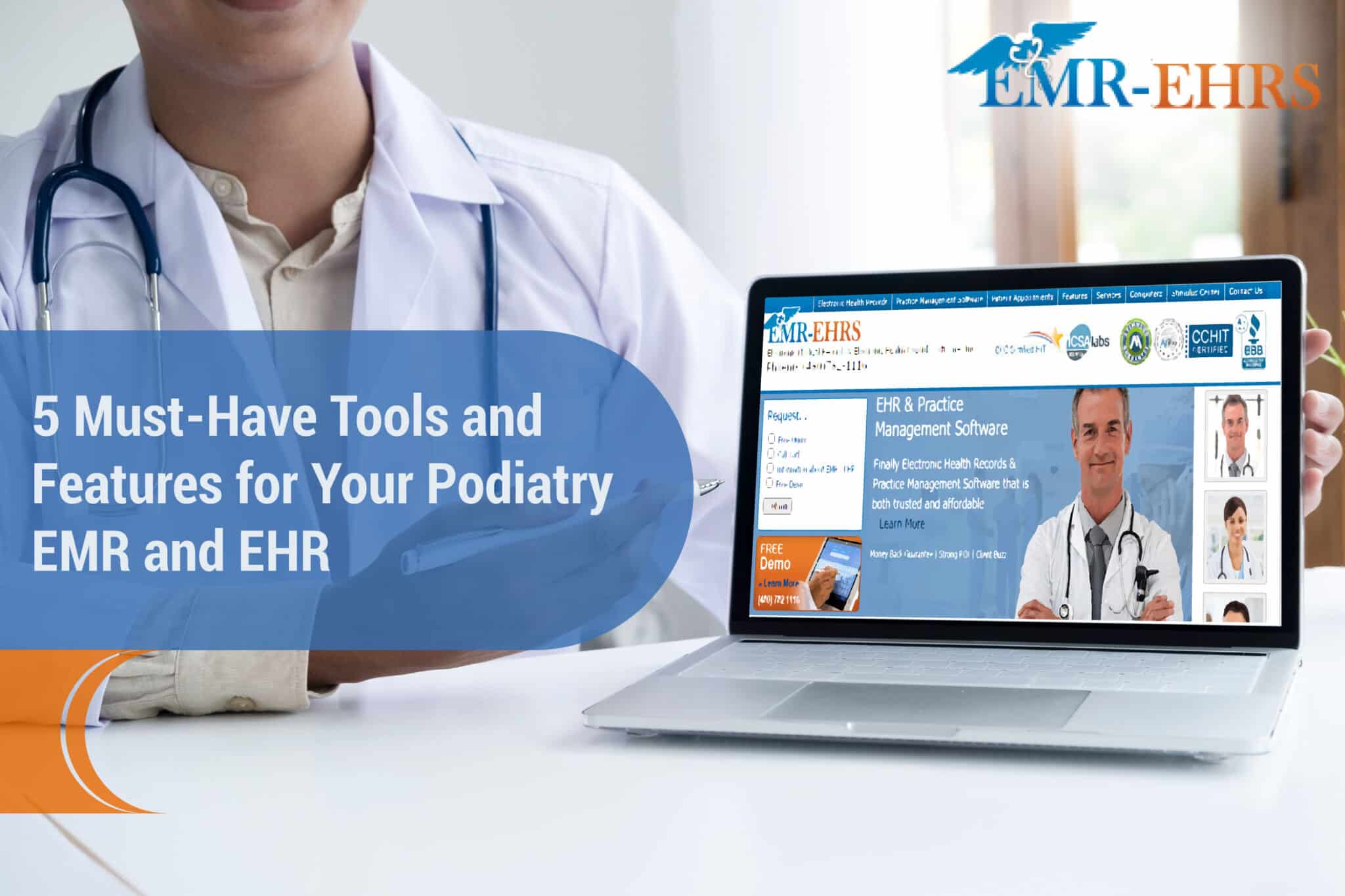 5 Must-Have Tools and Features for Your Podiatry EMR & EHR